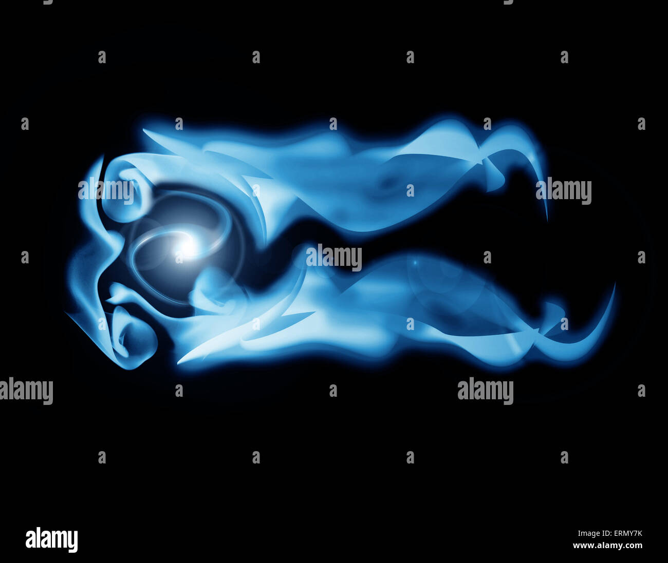 Blue abstract banner hi-res stock photography and images - Alamy