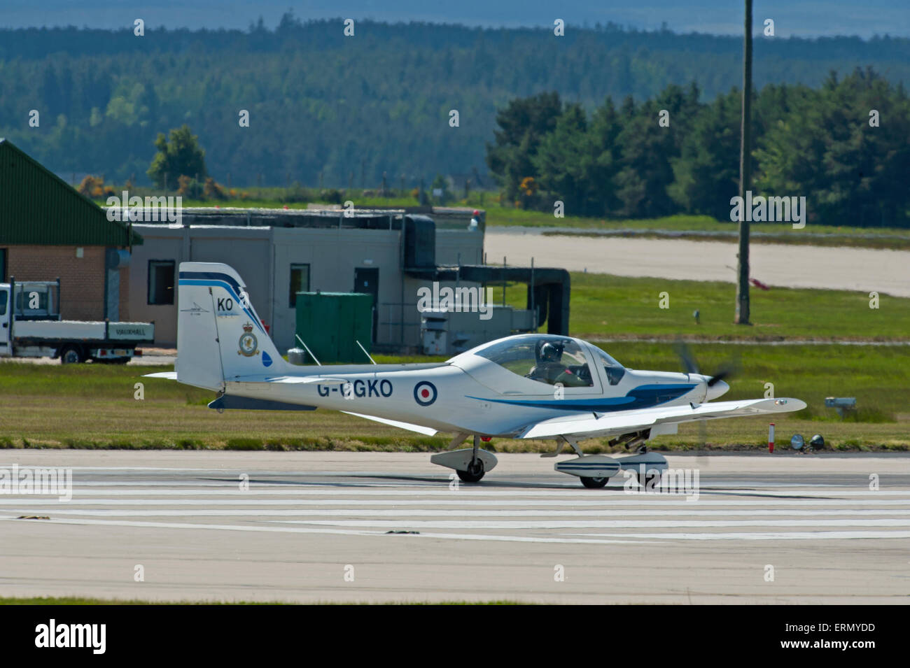 Grob G-115E Tutor T1 UK - Scotland, SCO 9849 Stock Photo - Alamy