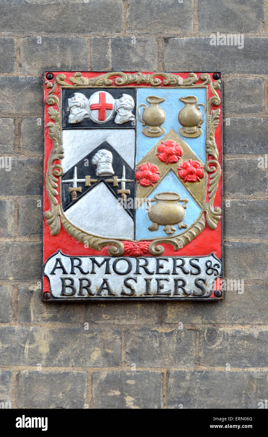 Armourers and brasiers coat of arms hi-res stock photography and images ...