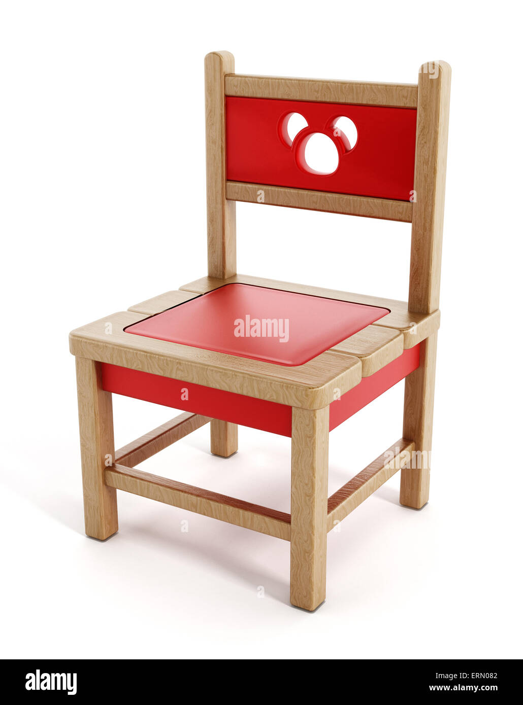 Children's Chair isolated on white background Stock Photo - Alamy