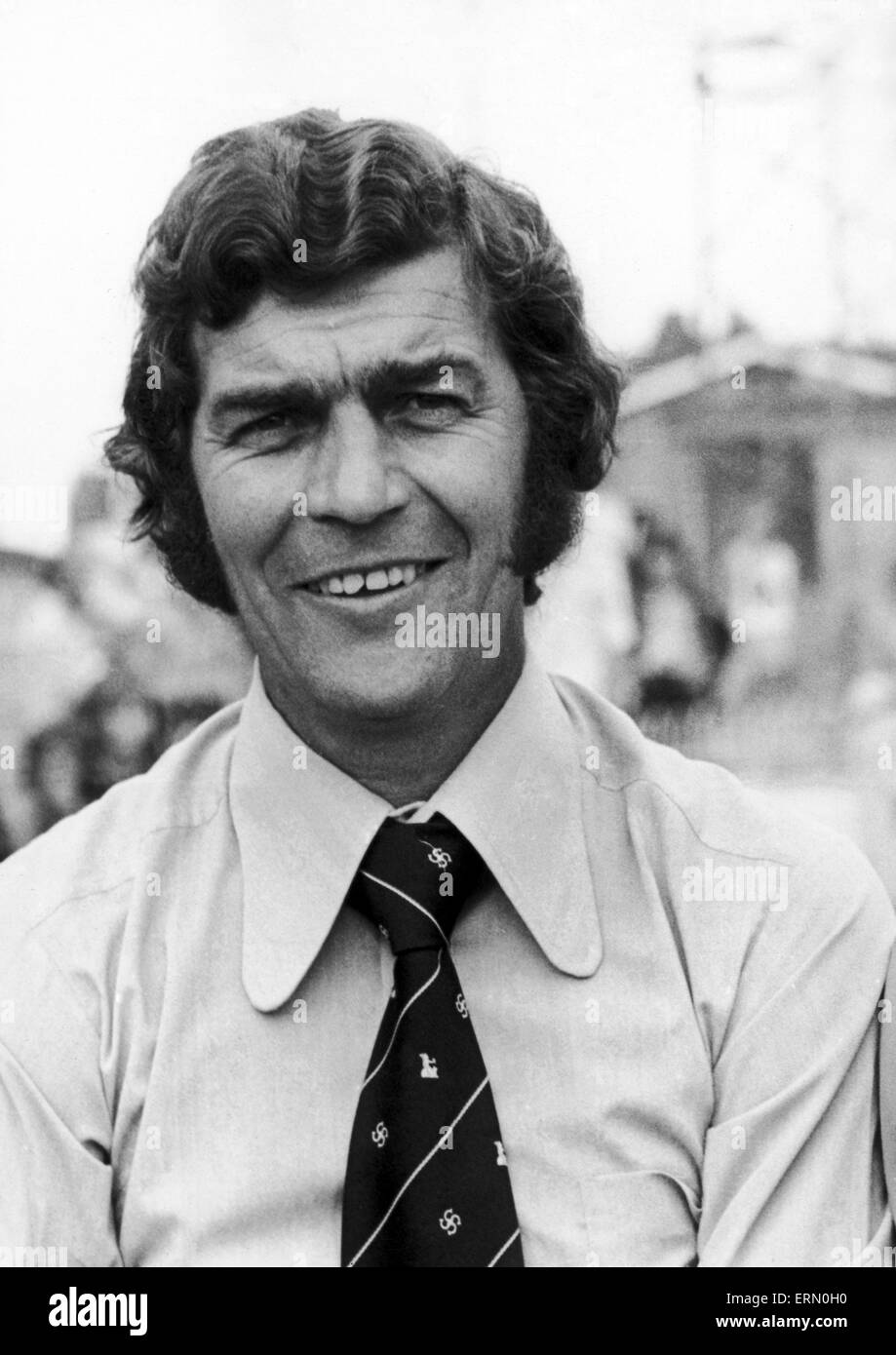 Geoff Coleman, Nuneaton Borough FC Manager. 26th August 1975 Stock ...