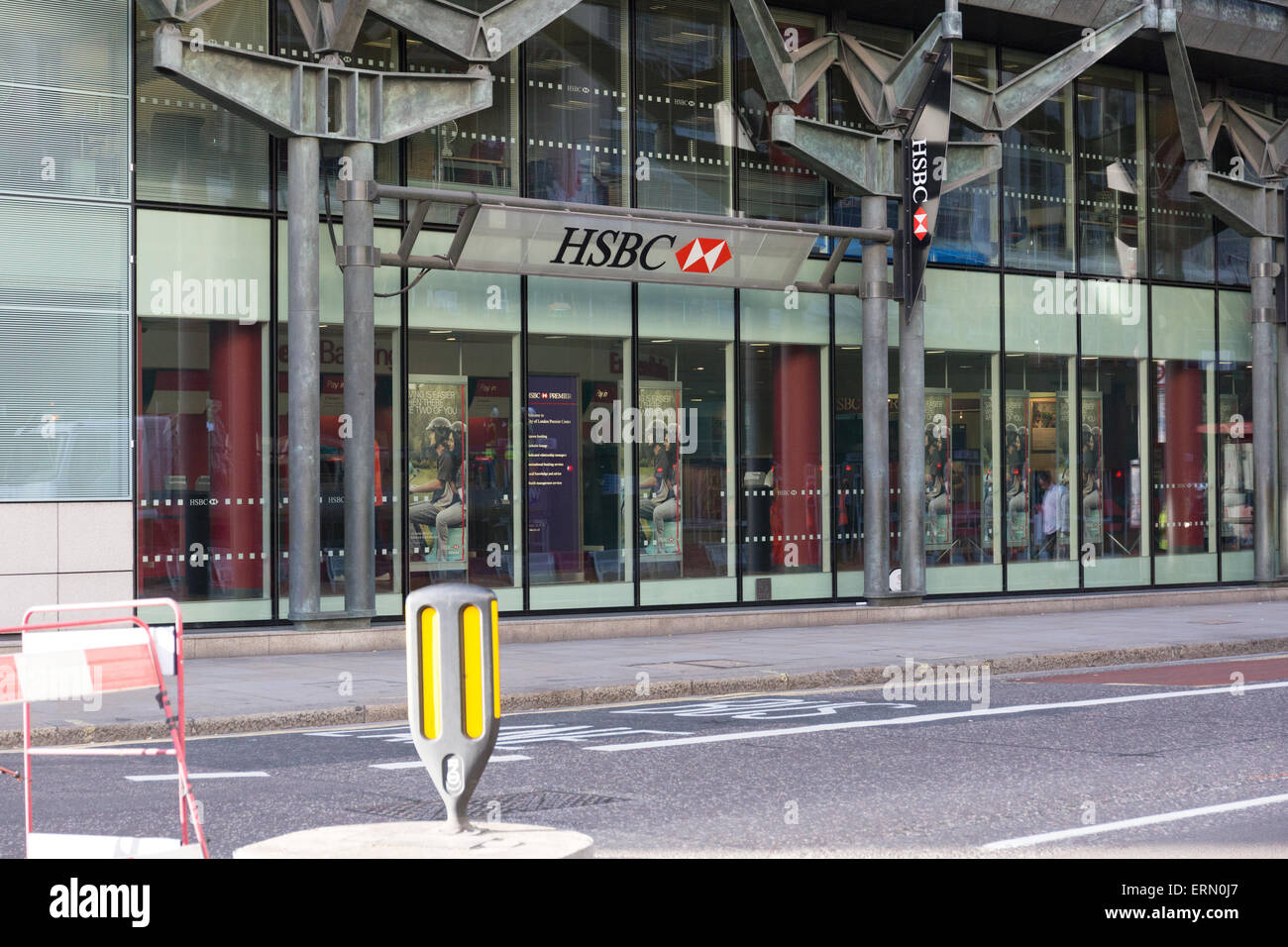 HSBC Queen Street London Stock Photo - Alamy