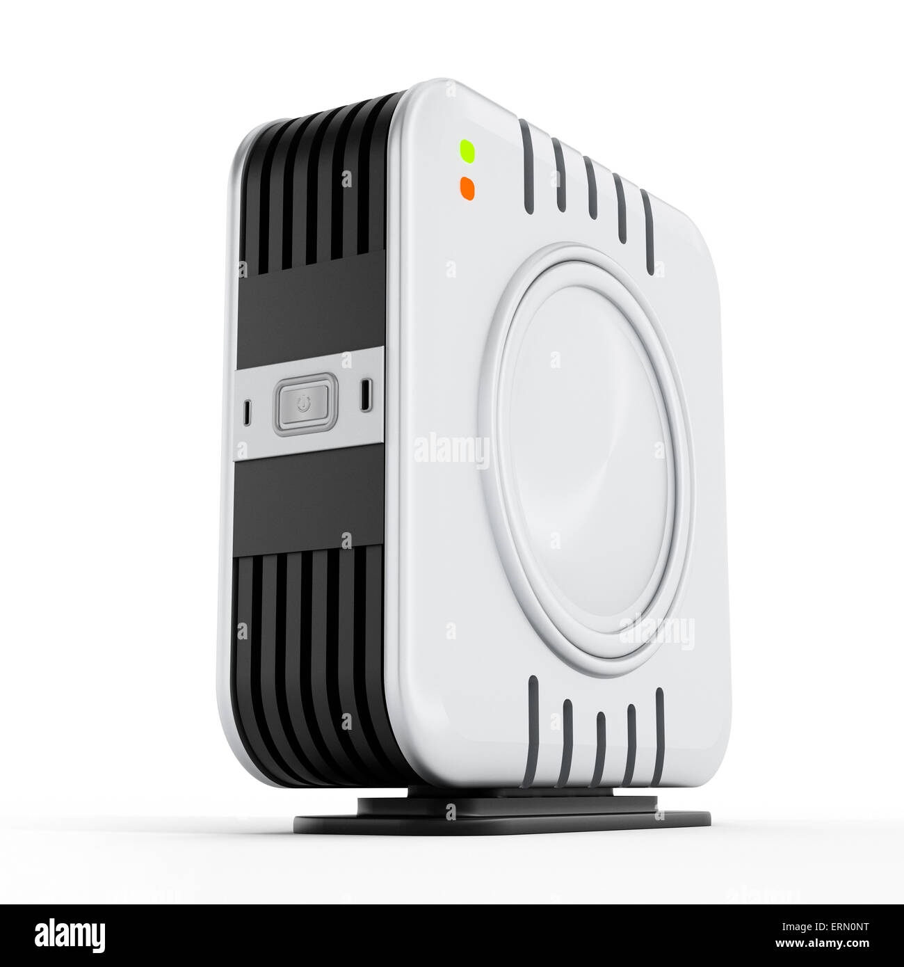 External Hard Drive isolated on white background Stock Photo - Alamy