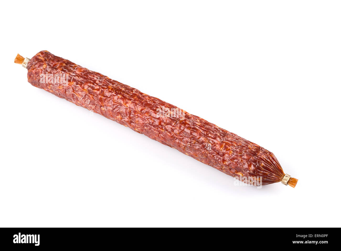 Sausage top view Cut Out Stock Images & Pictures - Alamy