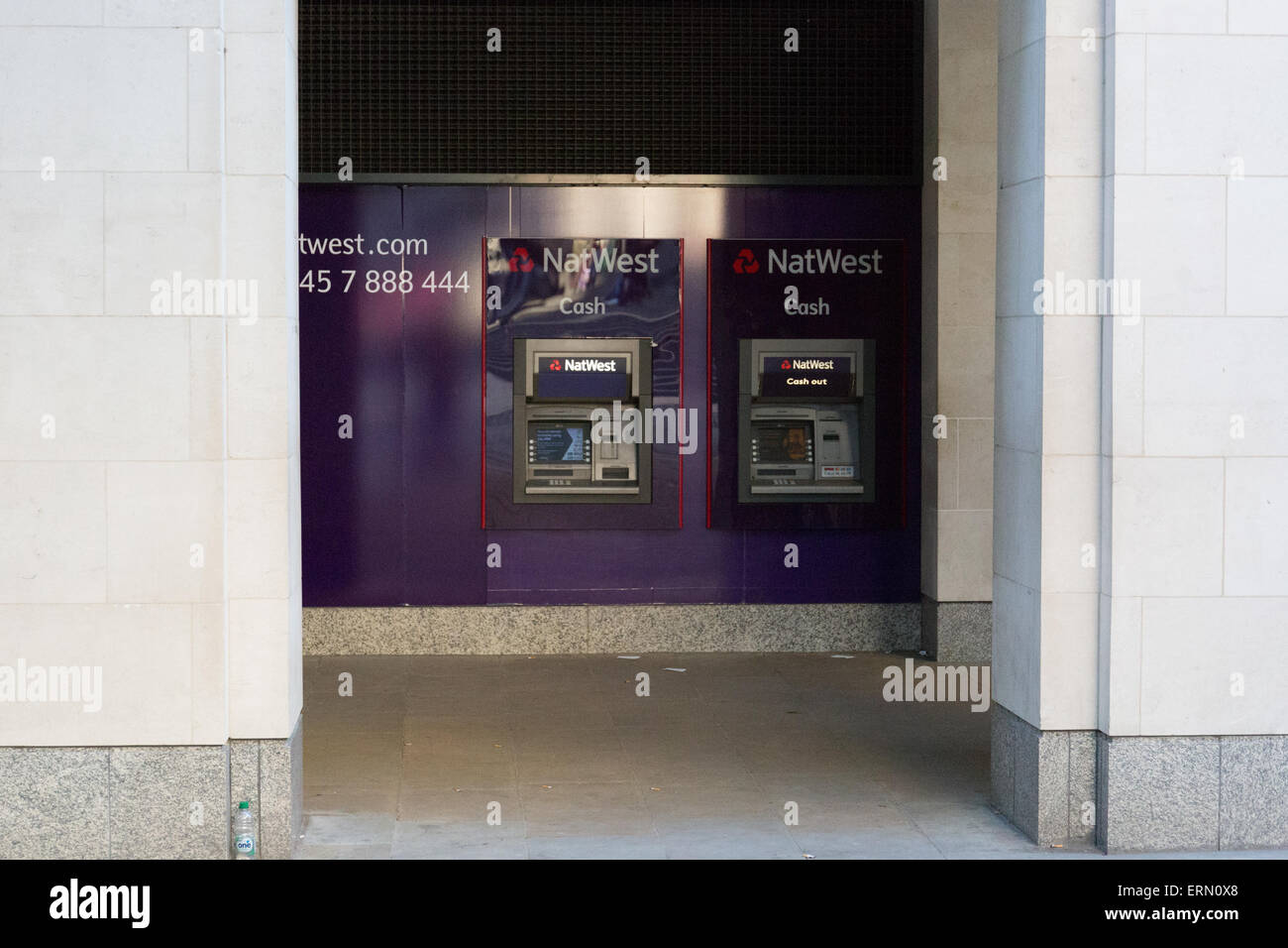 Nat West ATM Machine St Paul's Churchyard London Stock Photo - Alamy