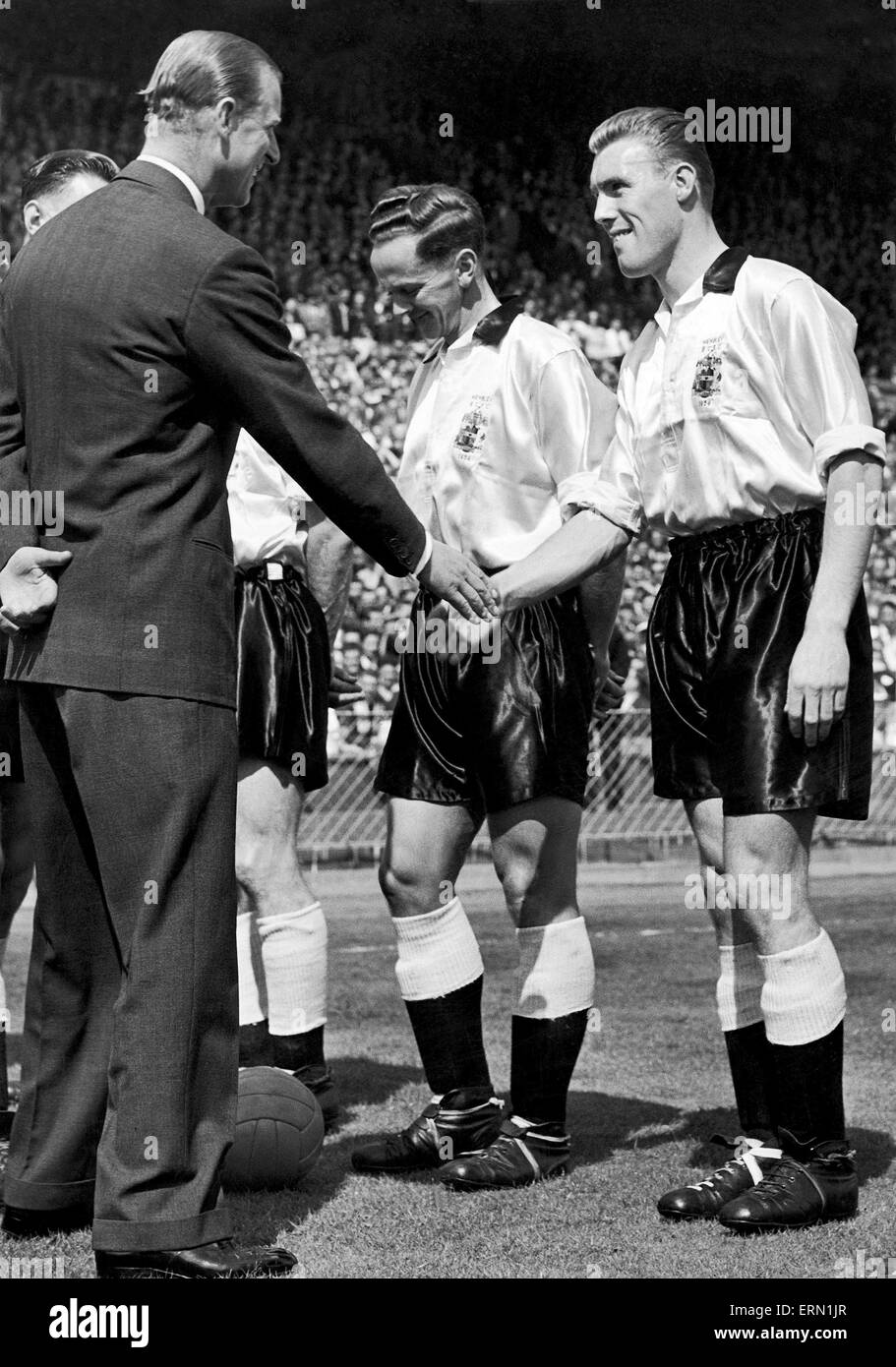 Birmingham football 1950s Black and White Stock Photos & Images - Alamy