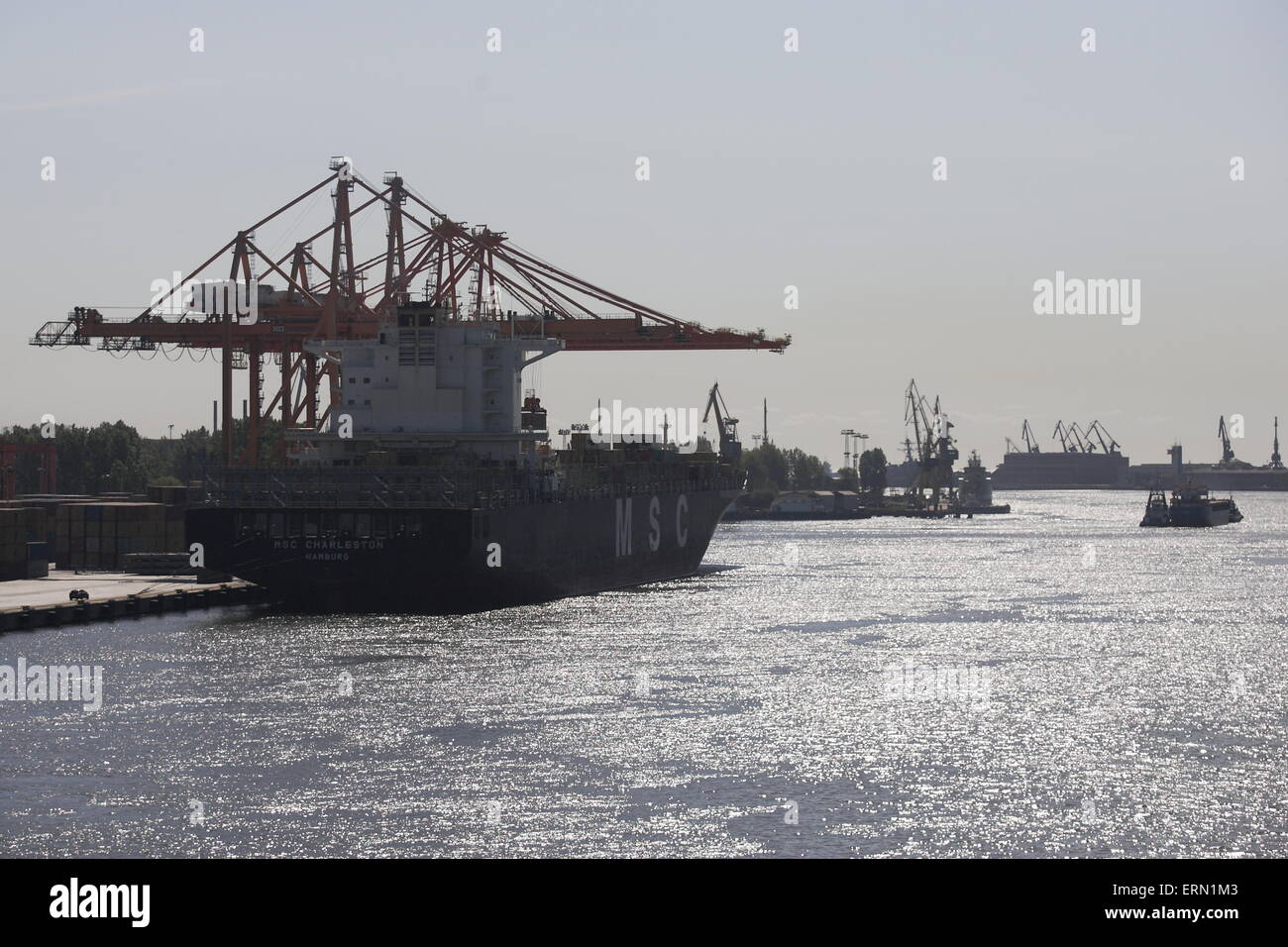 Gdynia container terminal hi-res stock photography and images - Alamy