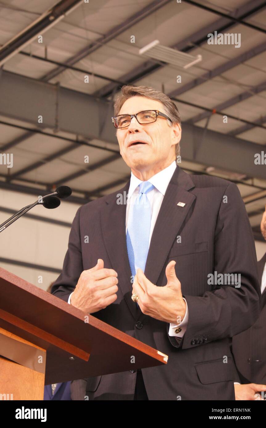 Addison, Texas, USA. 4th June, 2015. Former Texas Governor Rick Perry ...