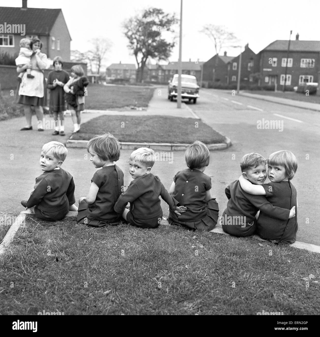 The Hatton triplets from Manchester, Deborah, Sharon and Allison with ...