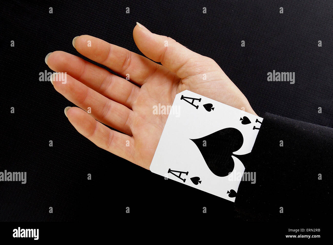 Ace up the sleeve hi-res stock photography and images - Alamy