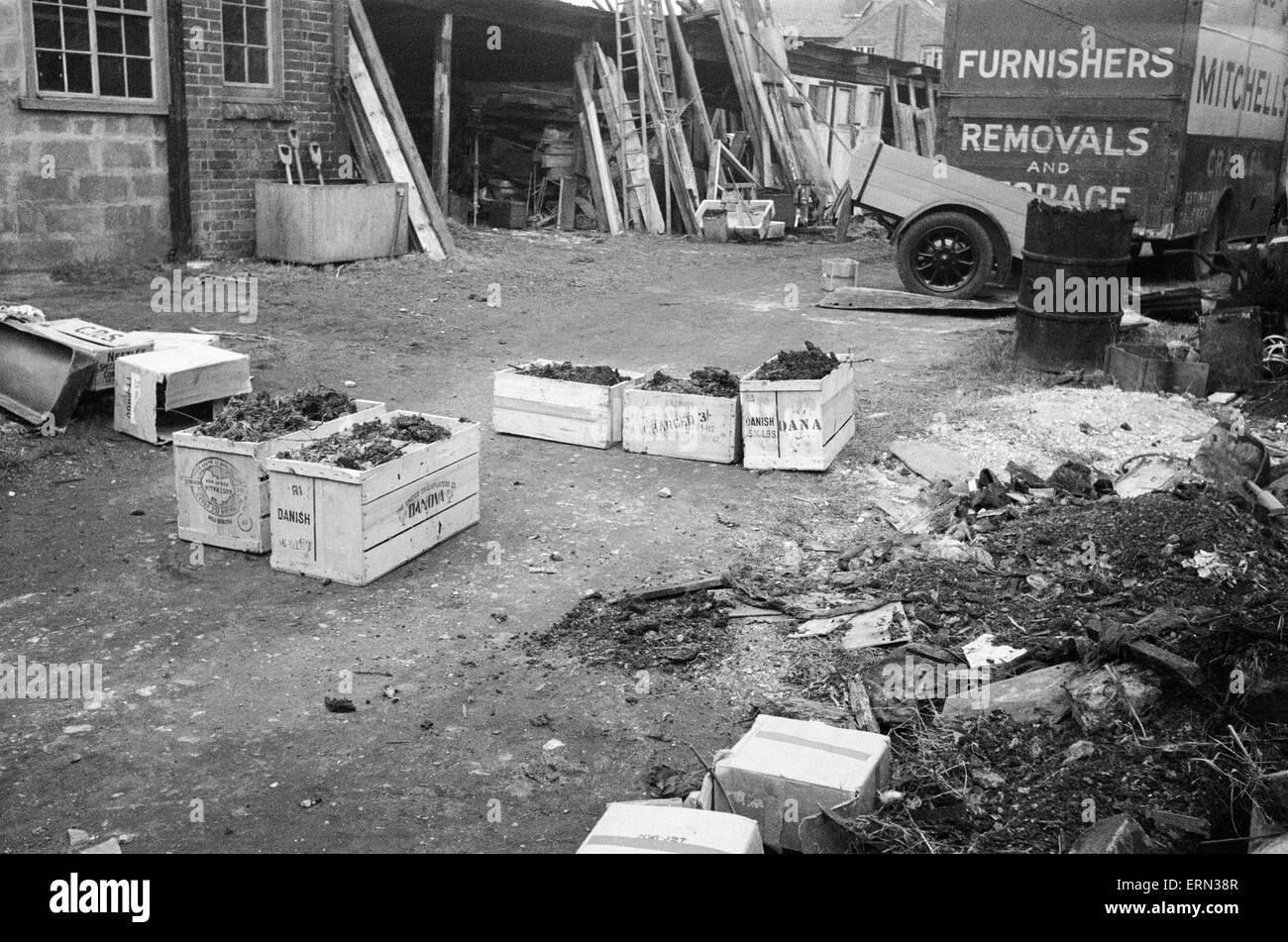 John Haigh Murder case, police search Hurstlea Products Factory at ...