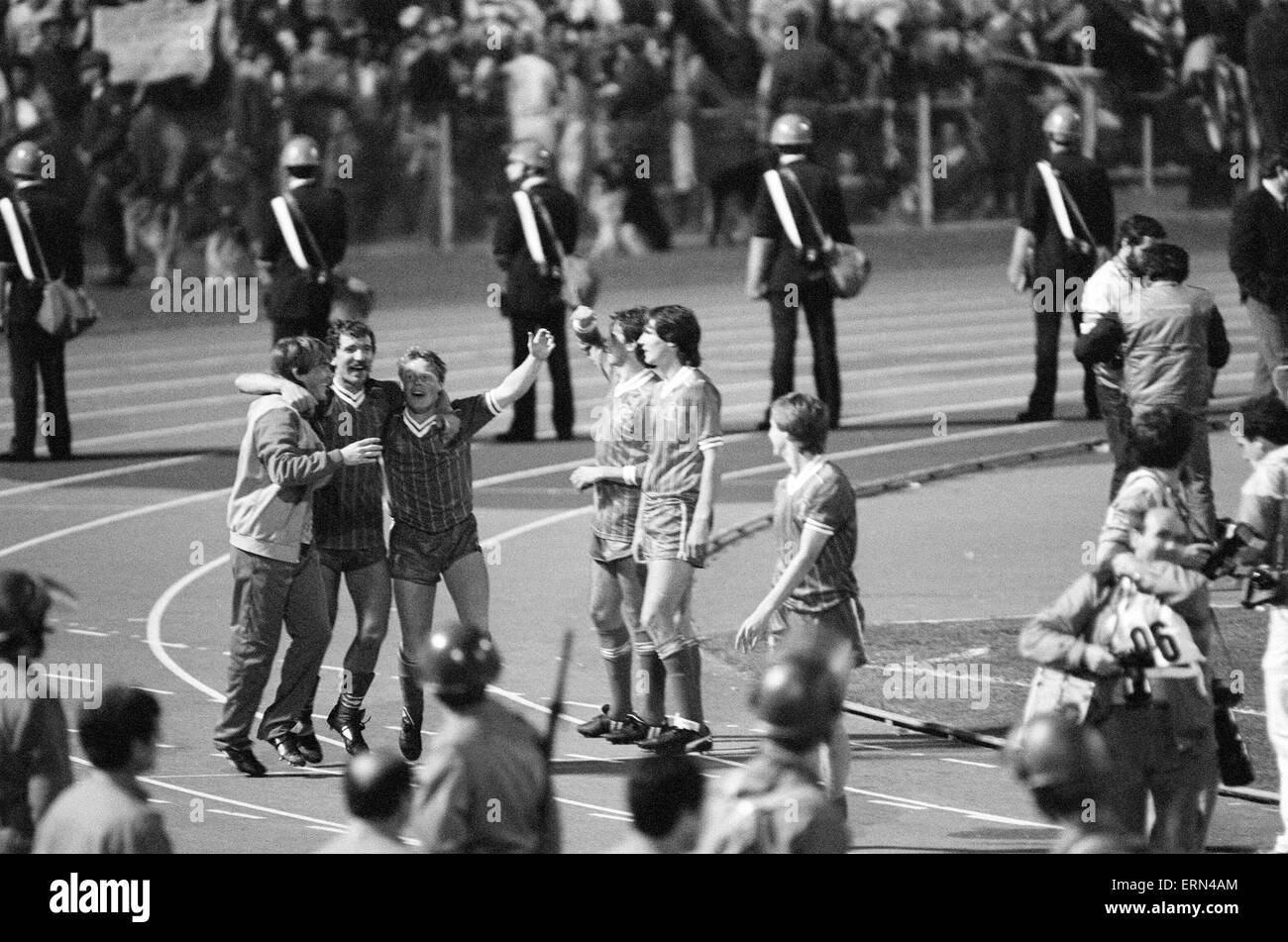 1984 European Cup Final at Stadio Olimpico, Rome. Liverpool 1-1 As Roma ...