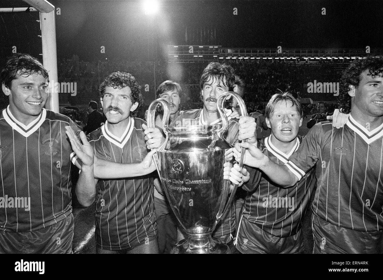 1984 european cup final liverpool hi-res stock photography and images ...