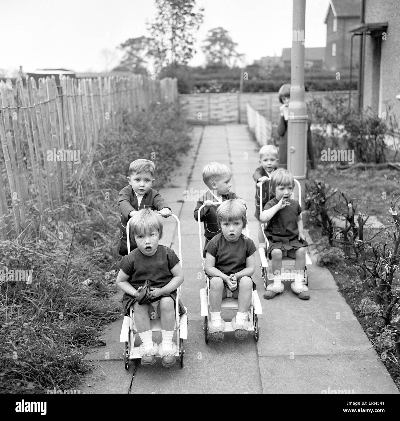 The Hatton triplets from Manchester, Deborah, Sharon and Allison with ...
