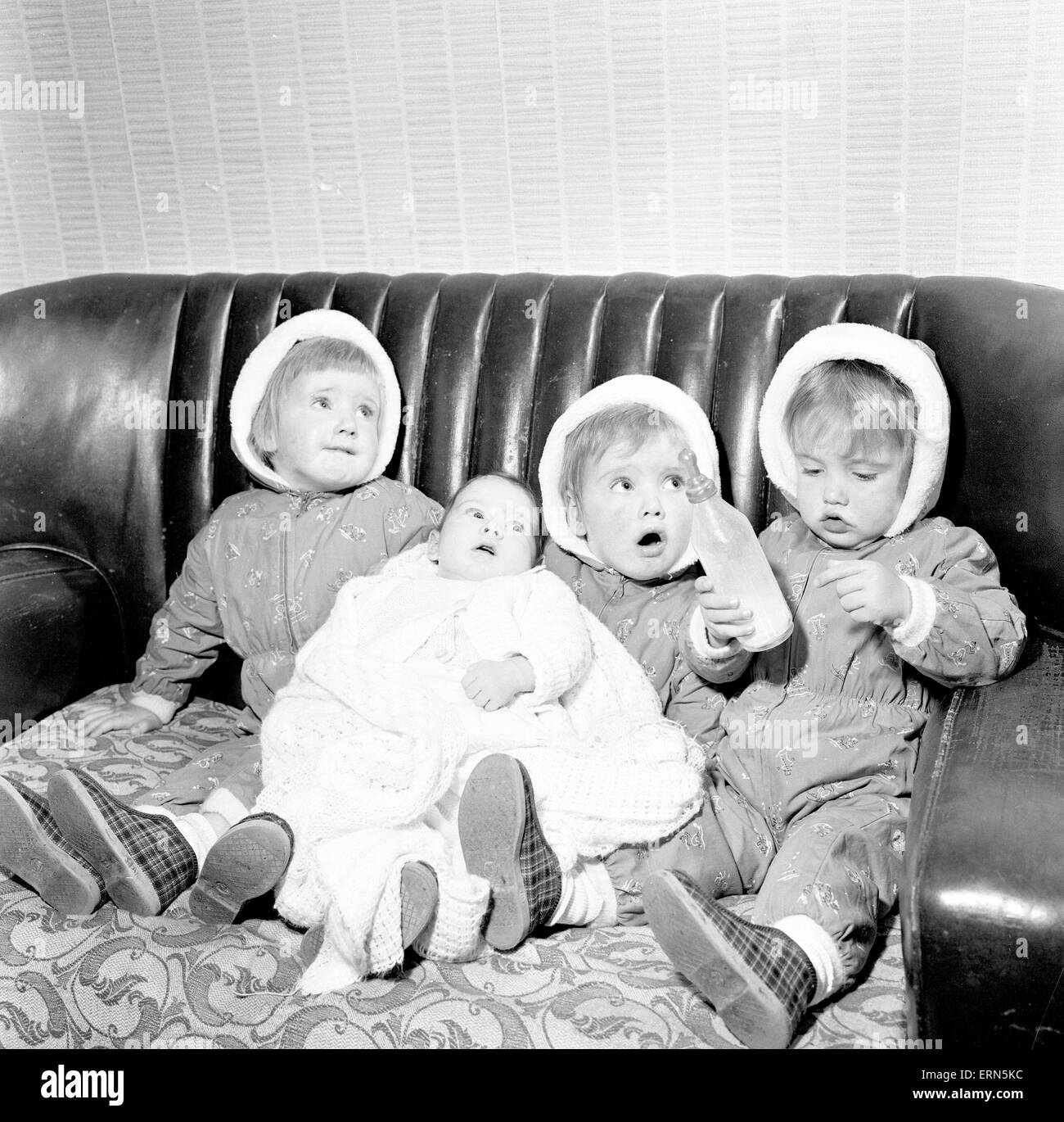 The Hatton triplets from Manchester, Deborah, Sharon and Allison with ...