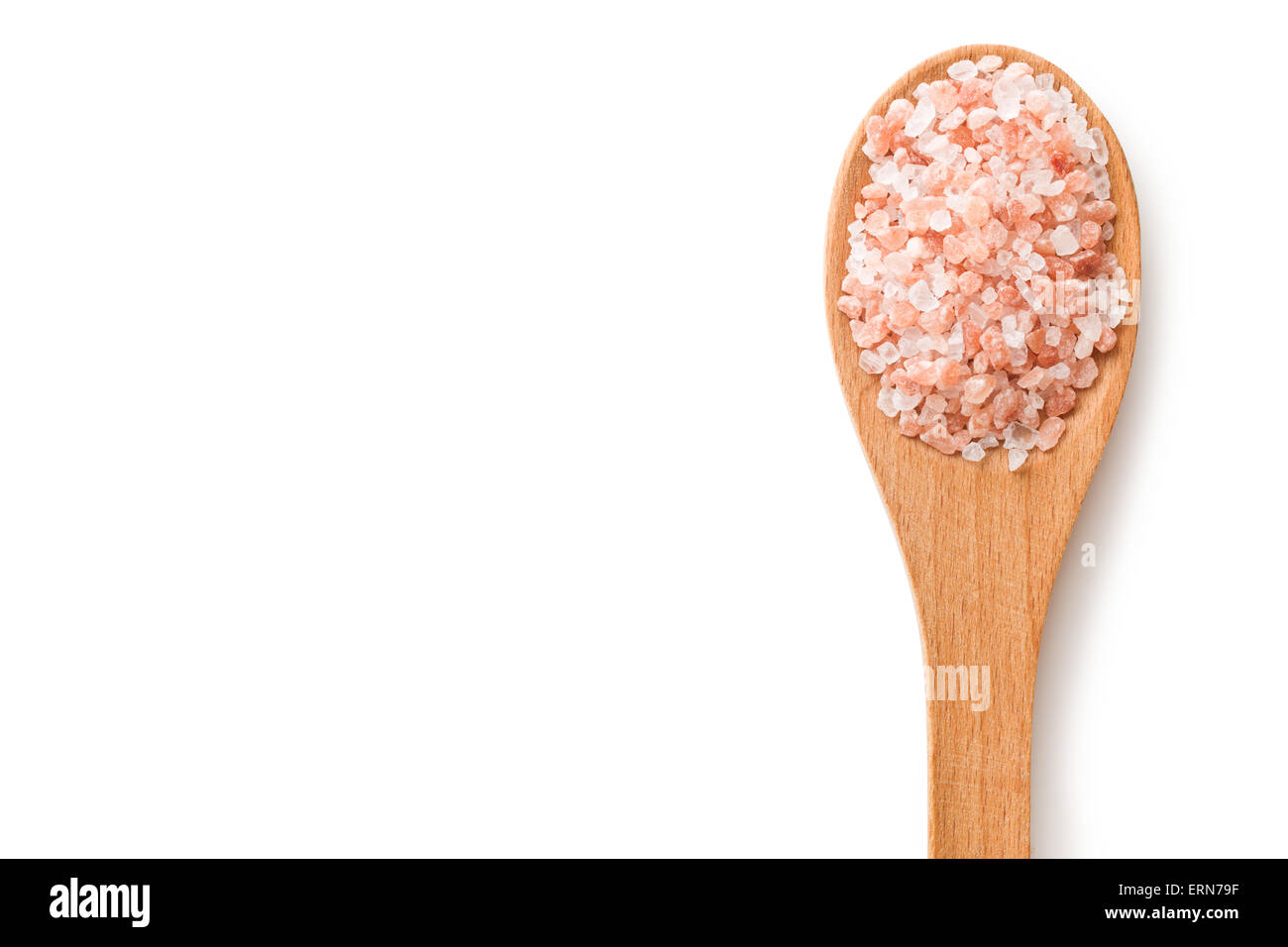 Salt on white background Cut Out Stock Images & Pictures - Alamy