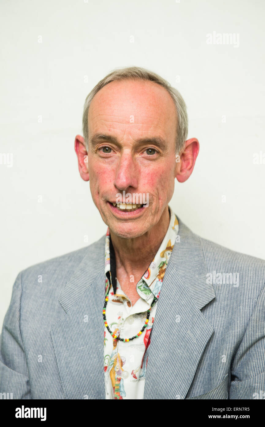 John Harrison, travel writer author and explorer, at the Hay Festival ...