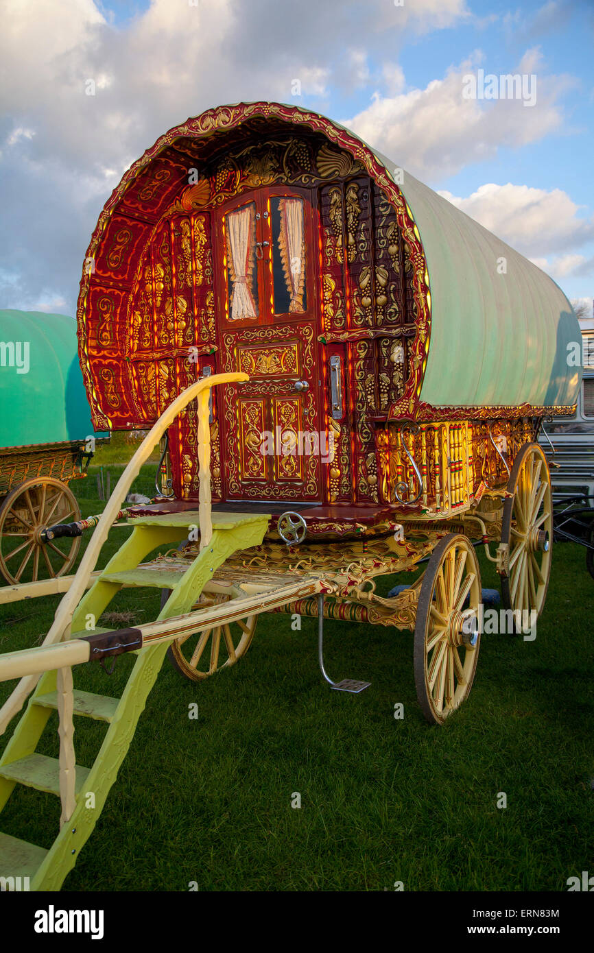 Gypsy Romany Caravan Wagon High Resolution Stock Photography and Images ...