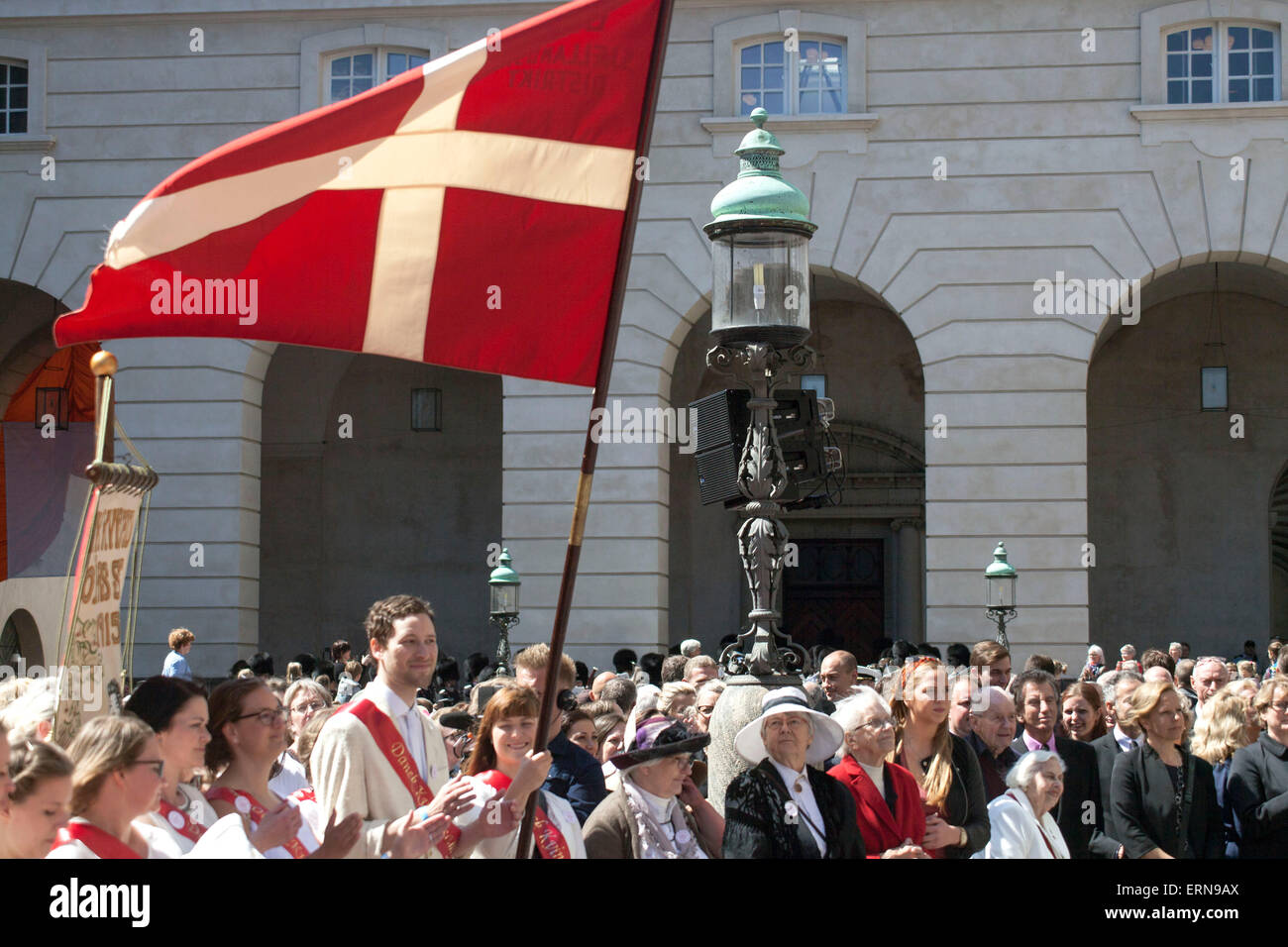 Copenhagen, Denmark, May 5th, 2015: The Danish Parliament celebrated ...