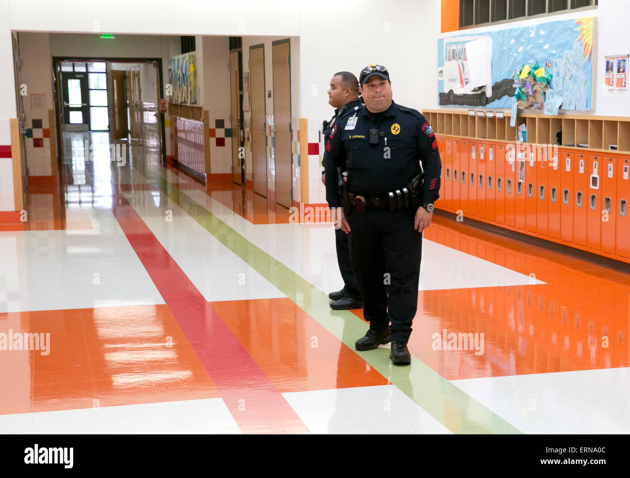Austin Independent School District police office at the Anita Uphaus ...