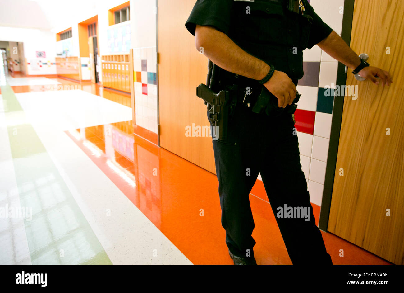 Austin Independent School District police office at the Anita Uphaus ...