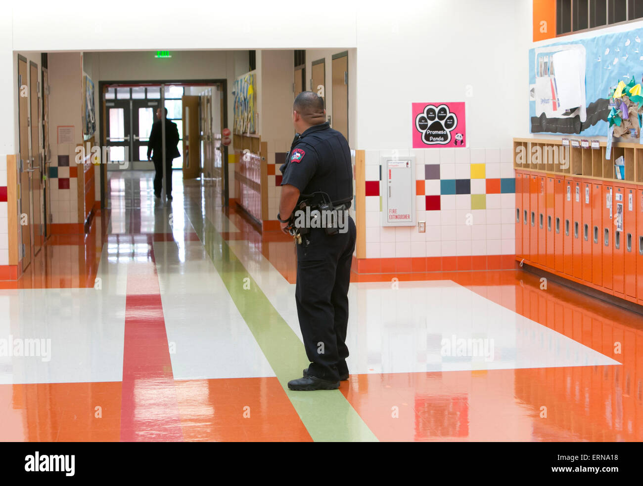 Austin Independent School District police office at the Anita Uphaus ...