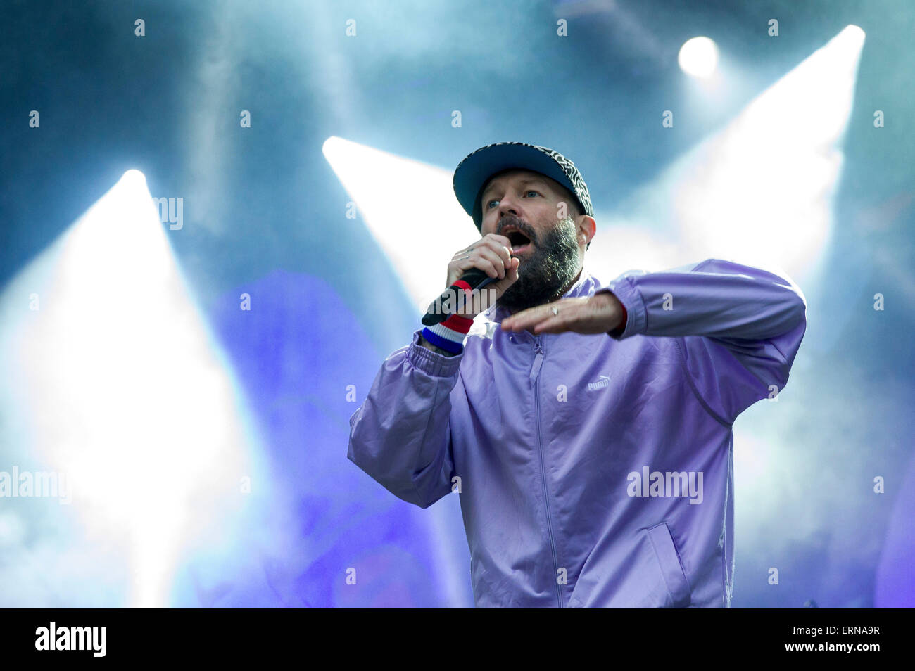 Berlin. 2nd June, 2015. Limp Bizkit concert on June 2, 2015 in Berlin ...