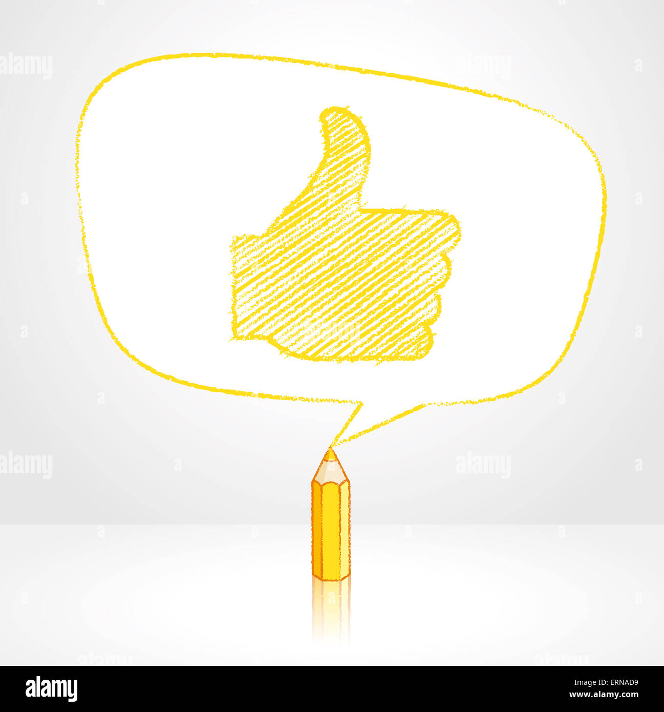 Yellow drawing in background hi-res stock photography and images - Alamy