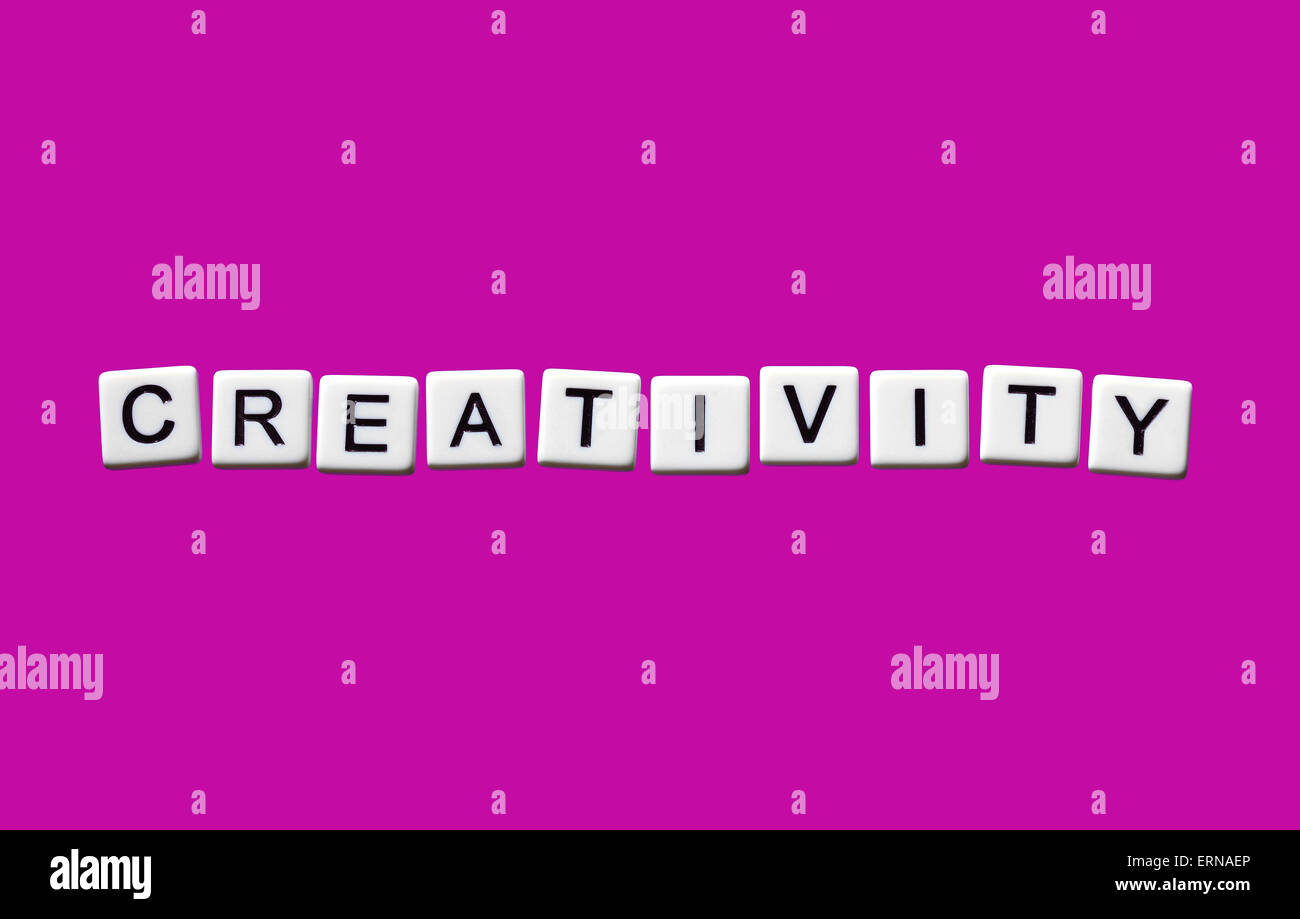 Creativity word hi-res stock photography and images - Alamy