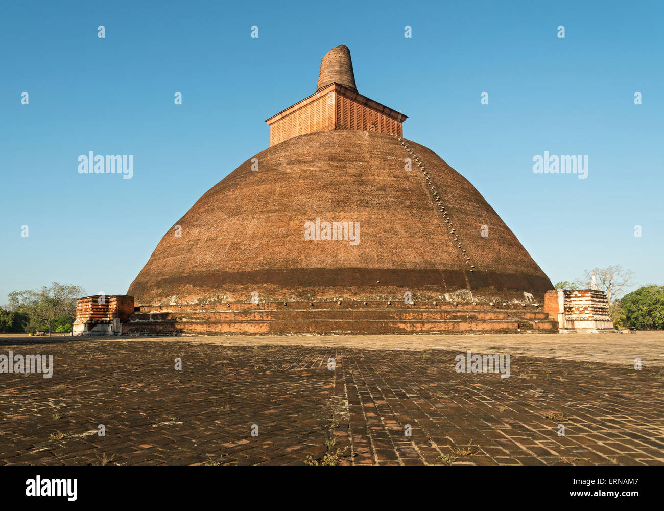 Jetavanarama Dagoba (Jetavanaramaya Stupa), Anuradhapura, Sri Lanka Stock Photo - Alamy