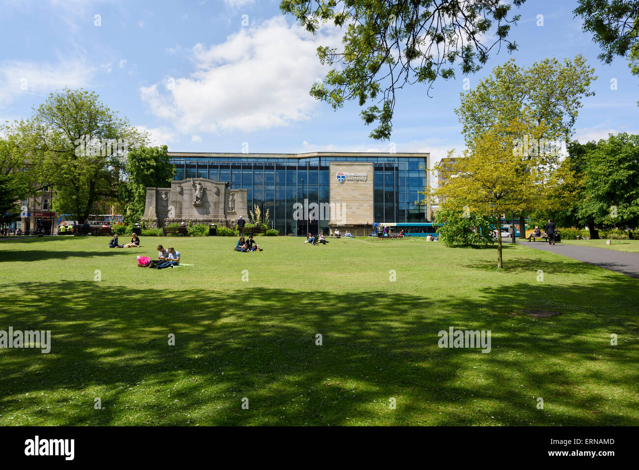 Newcastle University King's Gate Building Stock Photo - Alamy