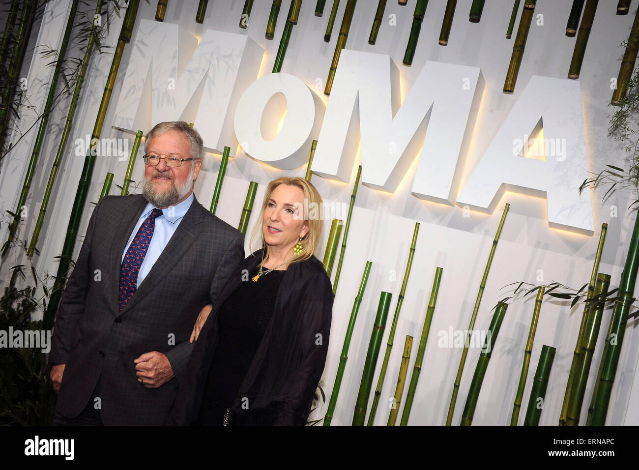 David Rockefeller Jr. and Susan Rockefeller attending MoMA's 2015 Party ...