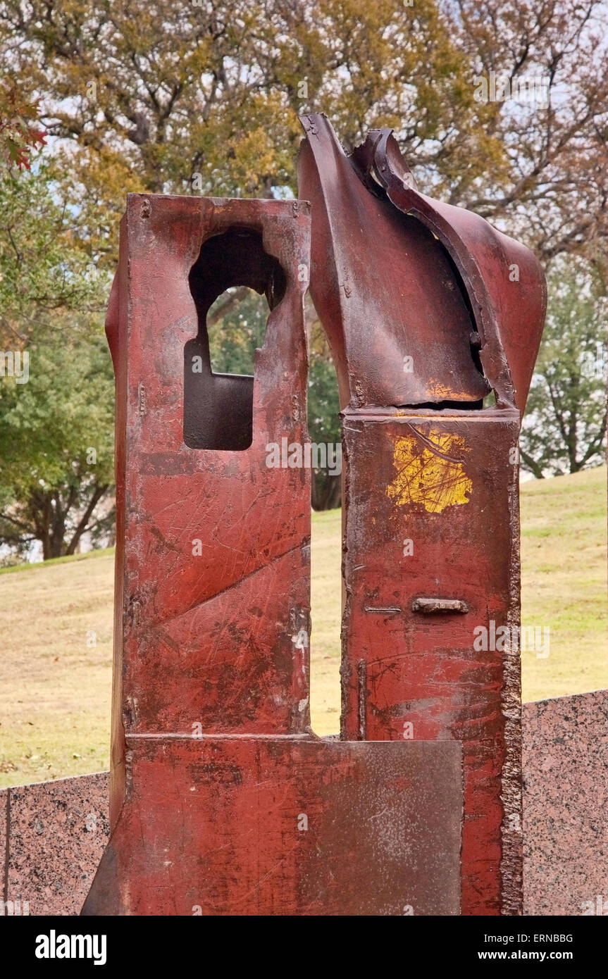 September 11th Memorial, made using beams recovered at Ground Zero ...