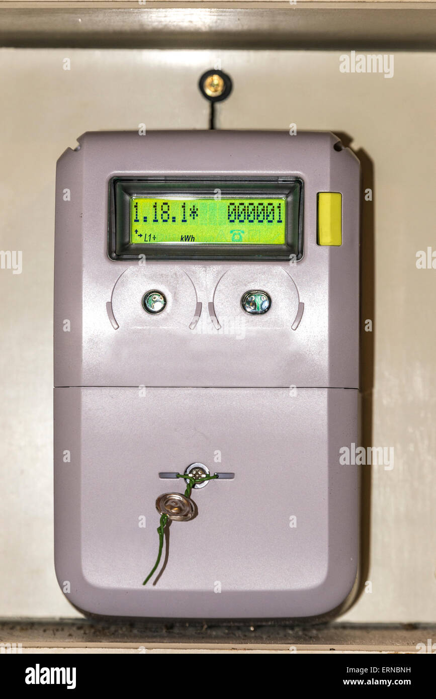 Digital light meter equipped with optical output. His reading of ...