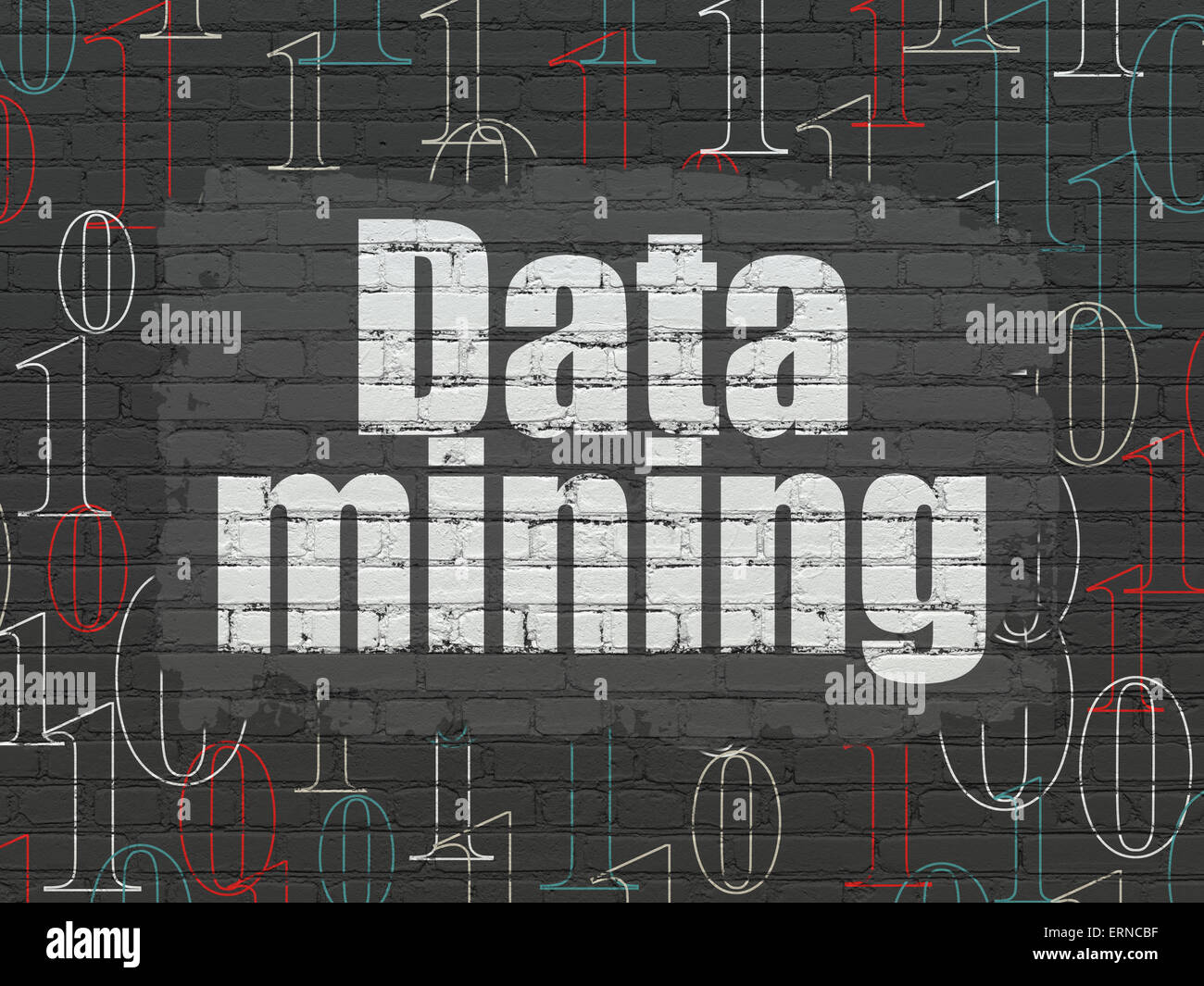 Data concept: Data Mining on wall background Stock Photo - Alamy