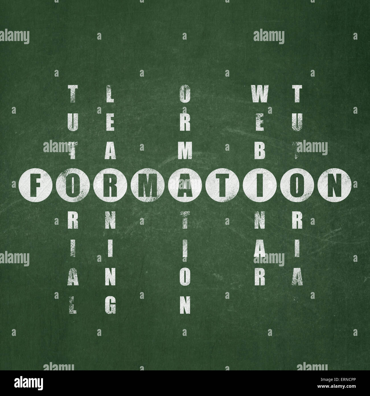 Learning concept: word Formation in solving Crossword Puzzle Stock ...