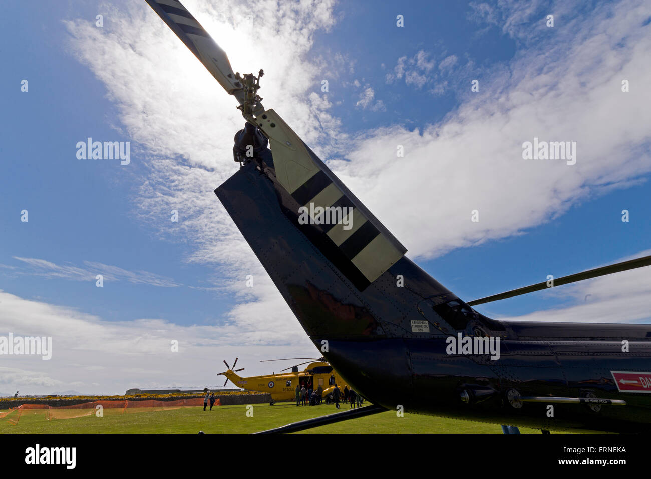Families Day Raf Valley 2015 ZJ239 Bell 412EP Griffin HT1 helicopter ...