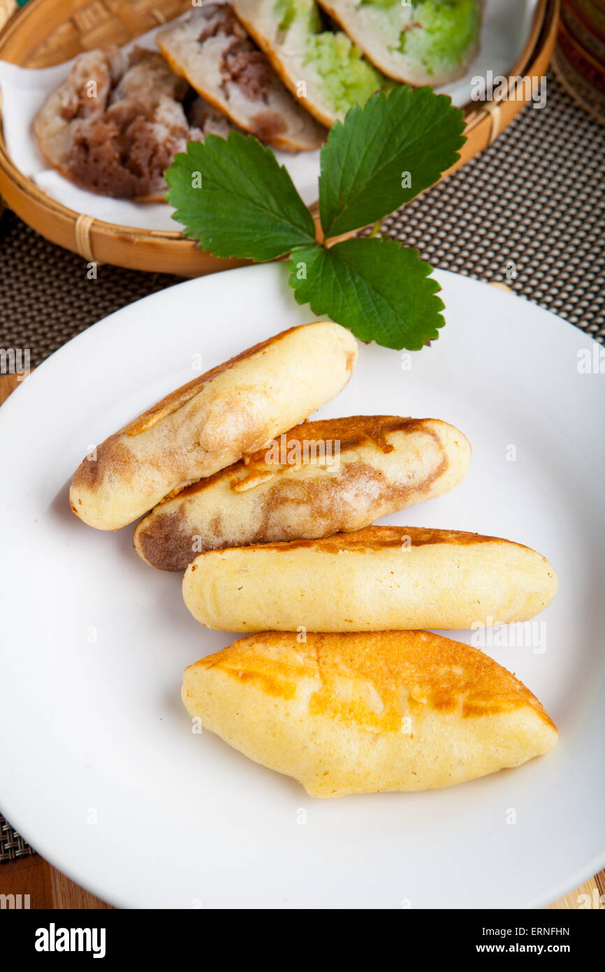 Indonesian Food Pukis Chocolate and Cheese Stock Photo - Alamy