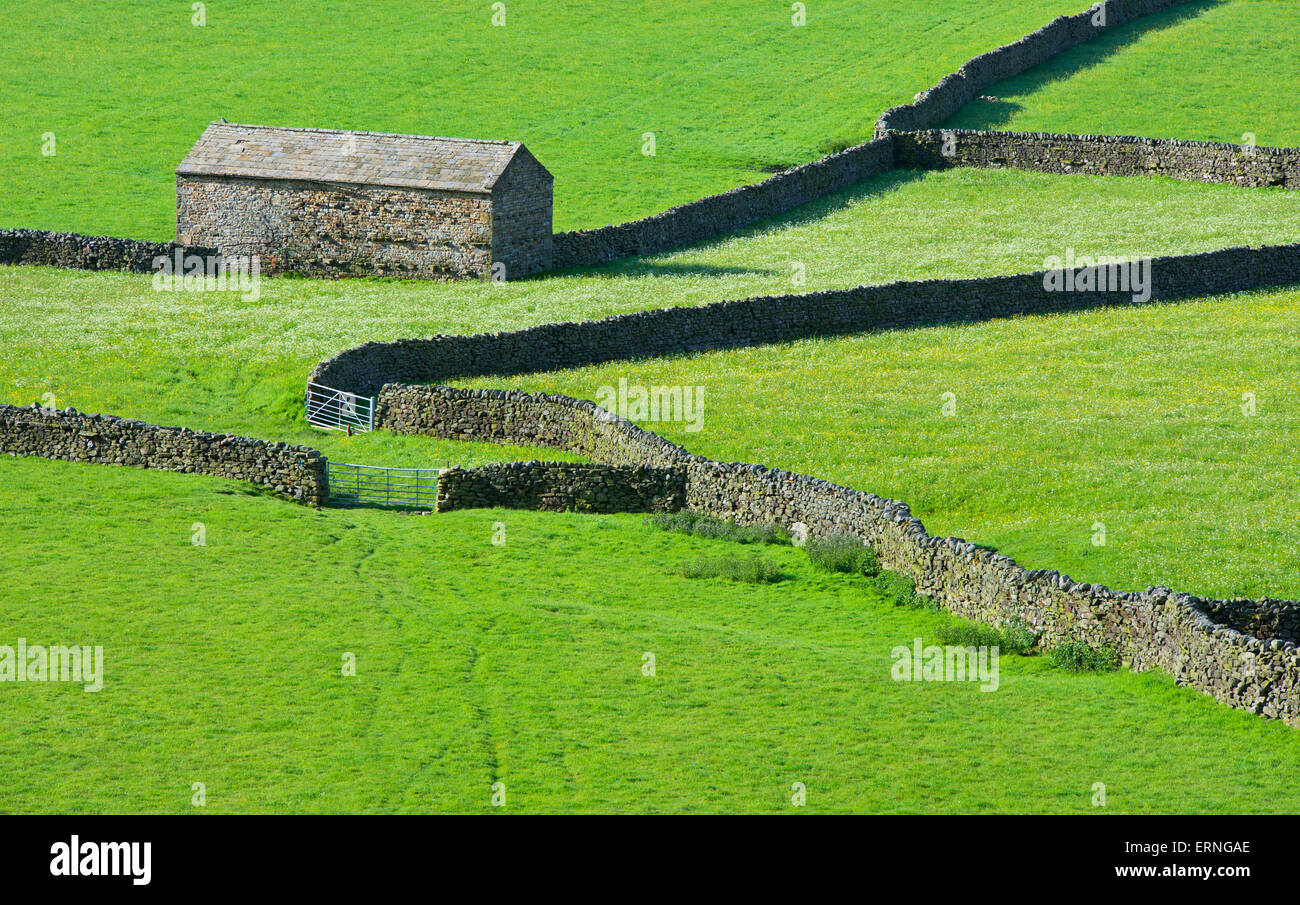 Field barn stone wall hi-res stock photography and images - Alamy