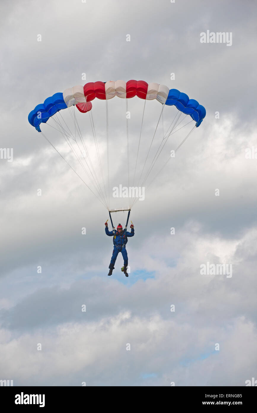 Raf Falcons parachute display team Families Day Raf Valley 2015 ...