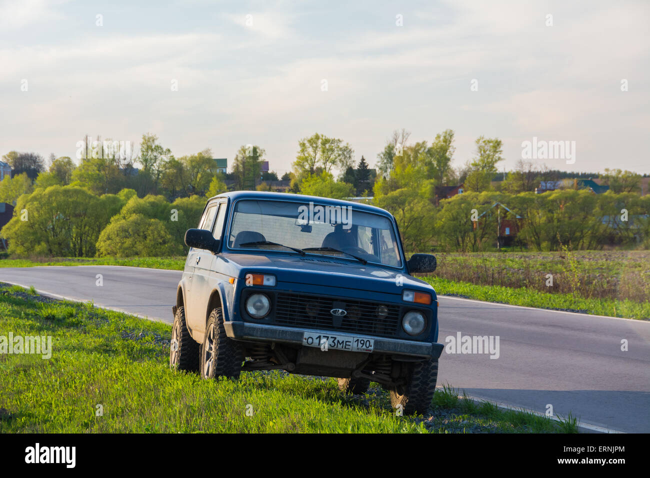 Soviet and Russian SUV Lada Niva 4x4 Stock Photo - Alamy