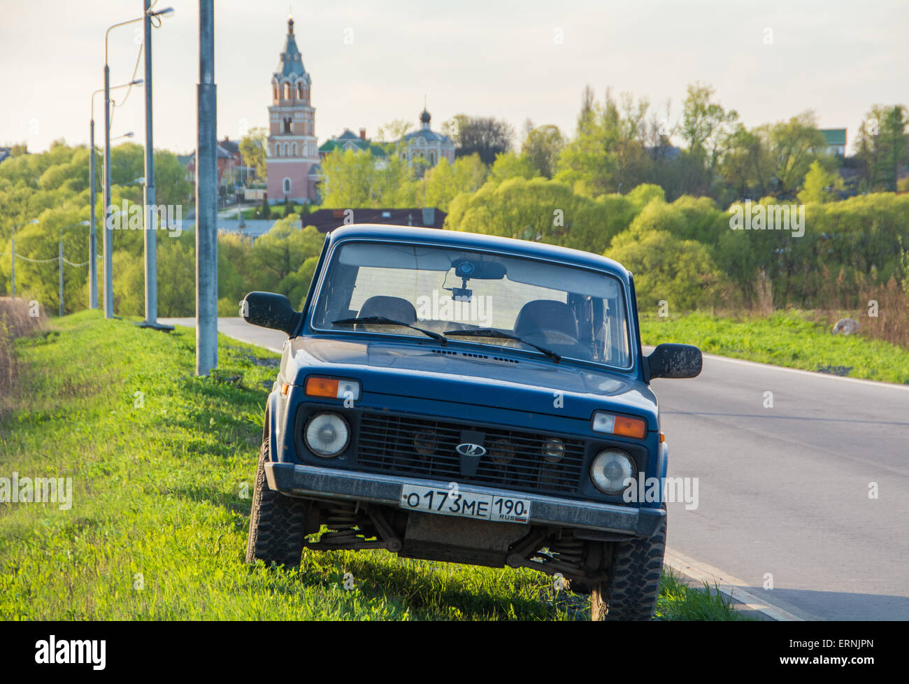 Soviet and Russian SUV Lada Niva 4x4 Stock Photo - Alamy