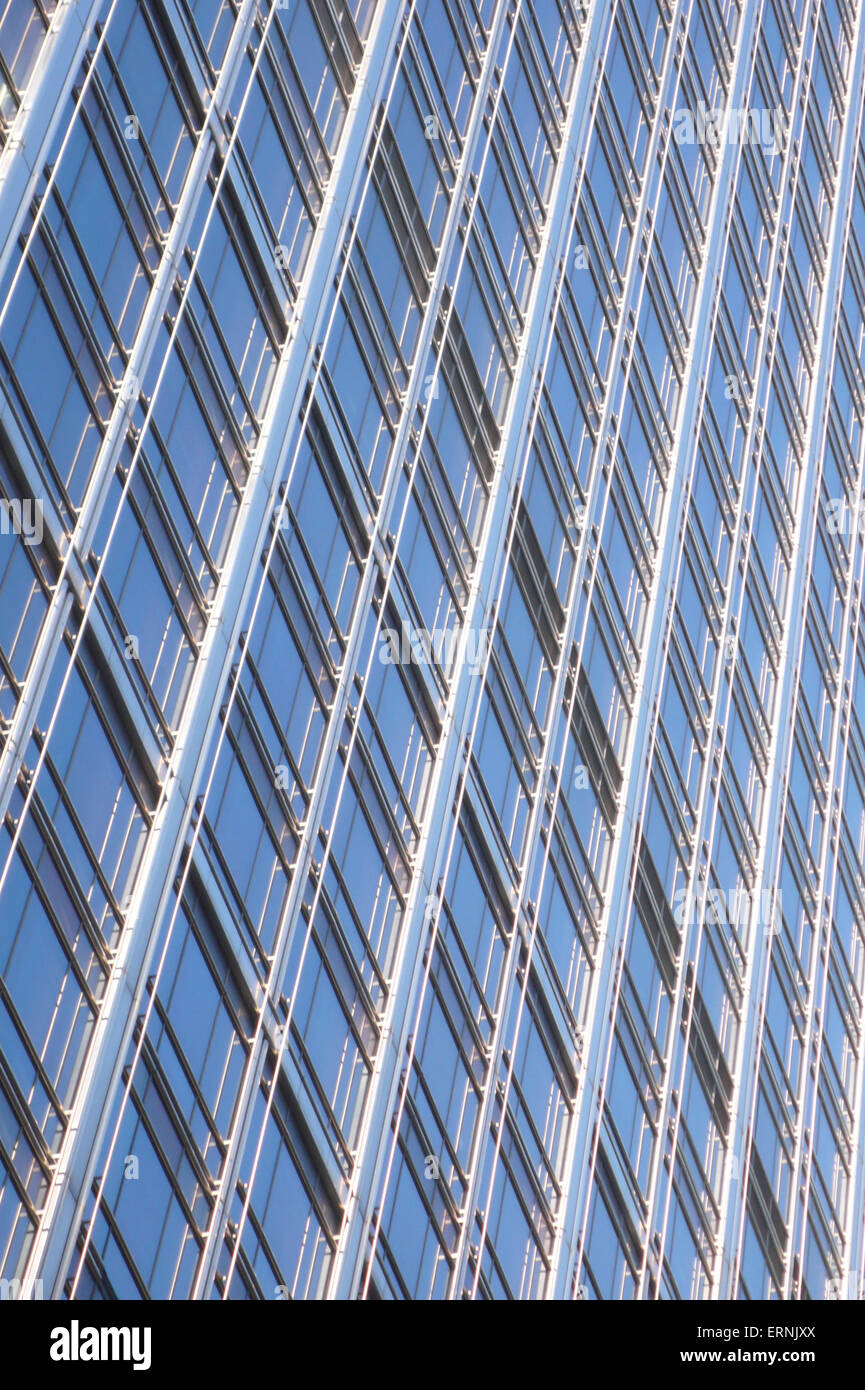 symmetrical patterns of City high rise buildings Stock Photo - Alamy