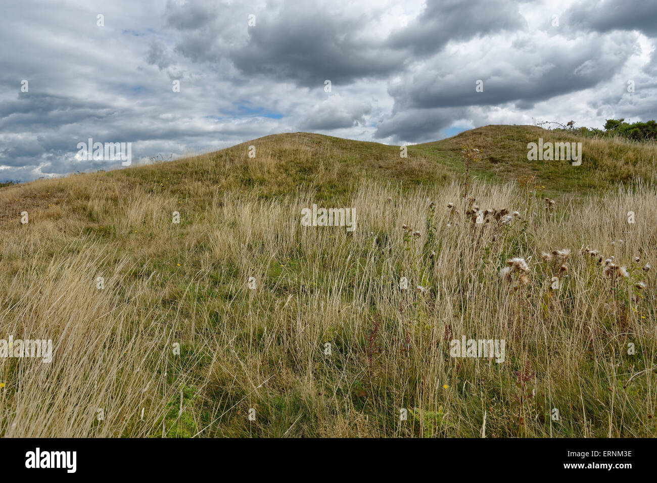 Burial mounds isle of wight hi-res stock photography and images - Alamy