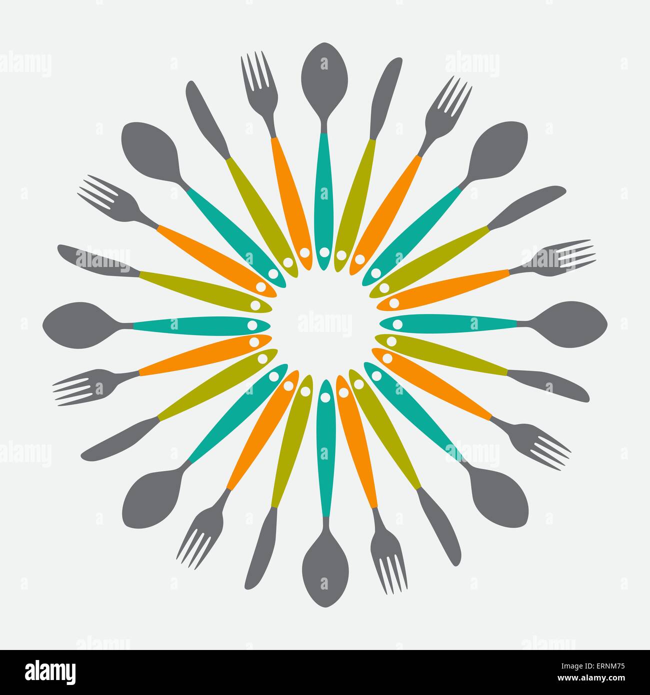 Restaurant Menu Background Template Vector Illustration Stock Vector ...