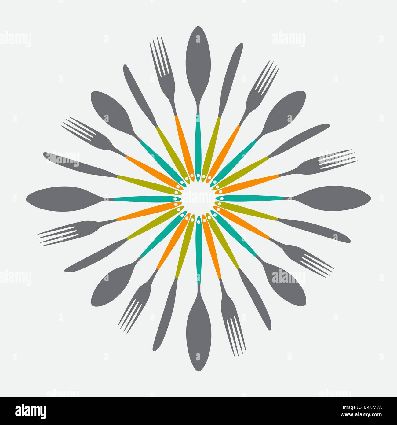 Restaurant Menu Background Template Vector Illustration Stock Vector ...