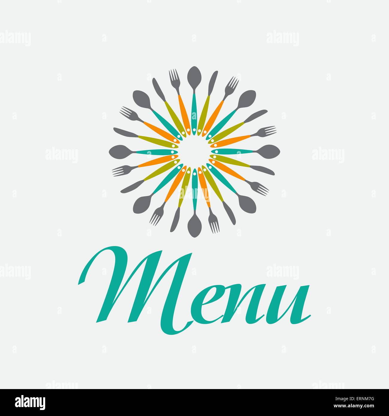Restaurant Menu Background Template Vector Illustration Stock Vector ...