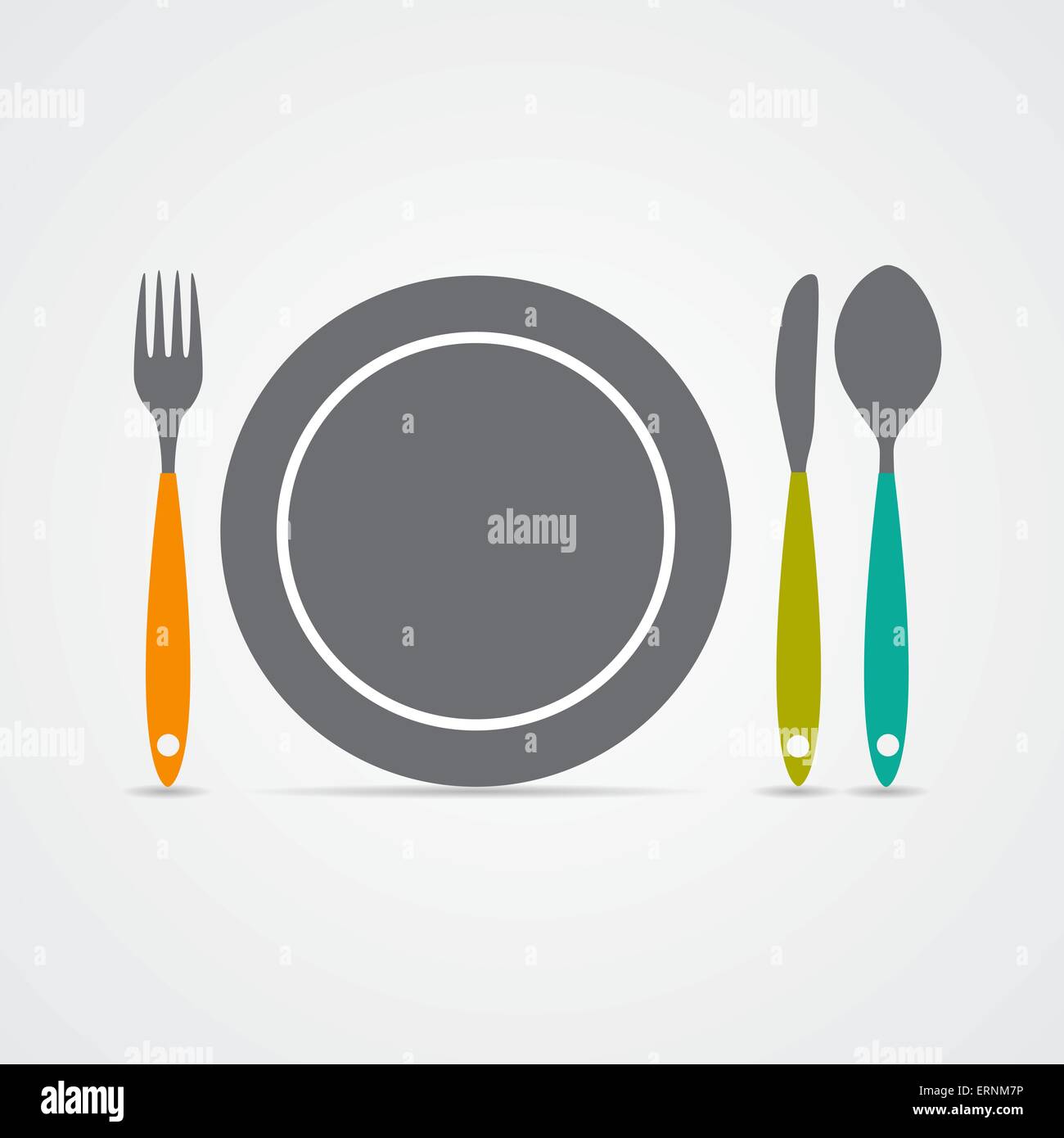 Restaurant Menu Background Template Vector Illustration Stock Vector ...