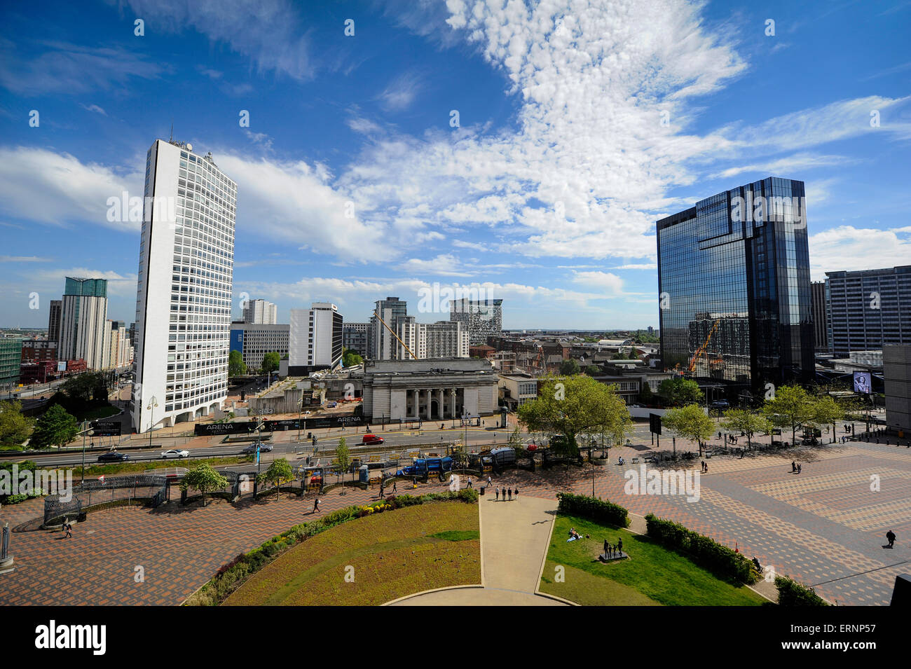 Redevelopment of Birmingham city centre Stock Photo - Alamy