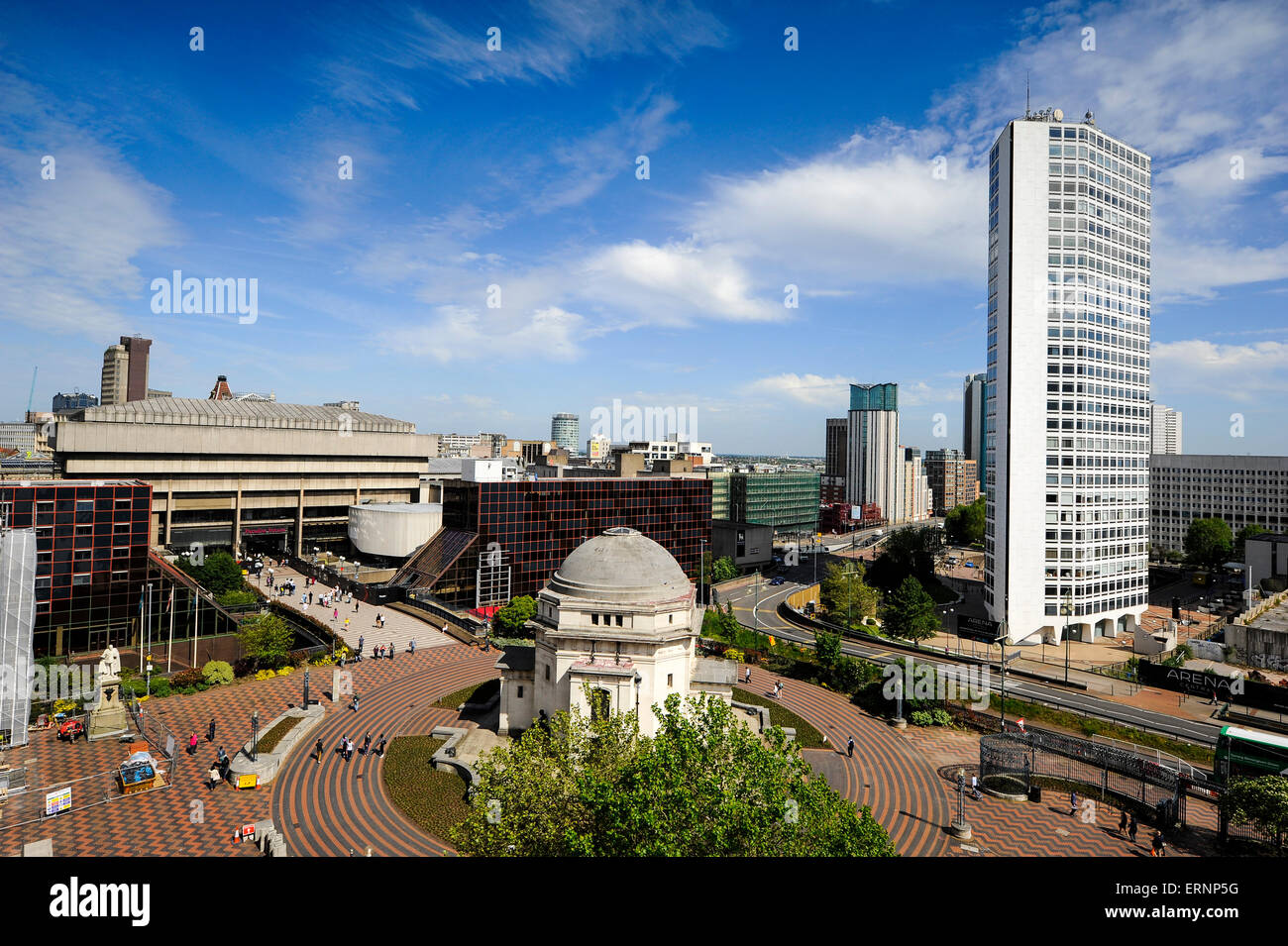 Redevelopment of Birmingham city centre, skyline Stock Photo - Alamy